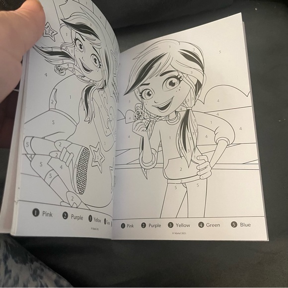 Toys | Polly Pocket Color By Number | Poshmark